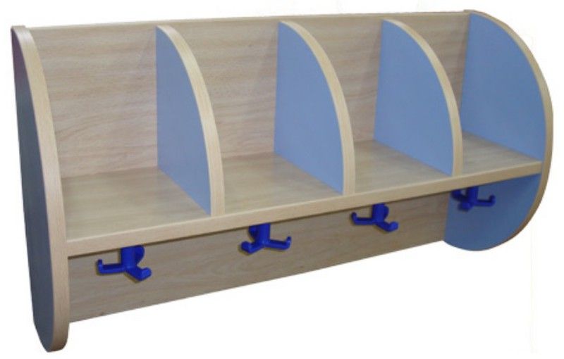 Moble penja-robes "formatge" 4 caselles 800 (laterals mitja lluna ...